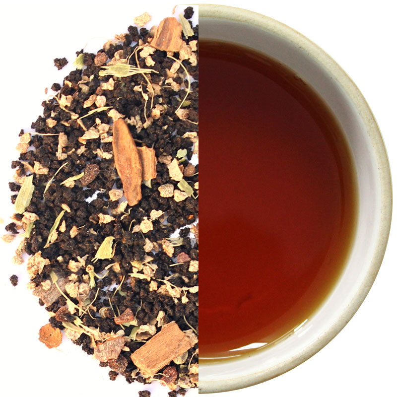 Assam Black Masala Chai Tea Loose Leaf, 100% Natural , Organic Spices ...