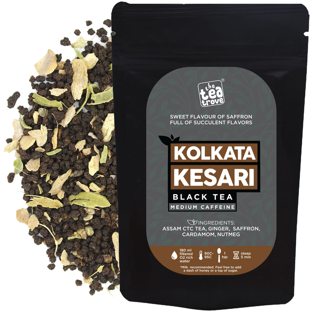 Kolkata Kesari Black Tea (100 g, 50 Cups) – theteatrove